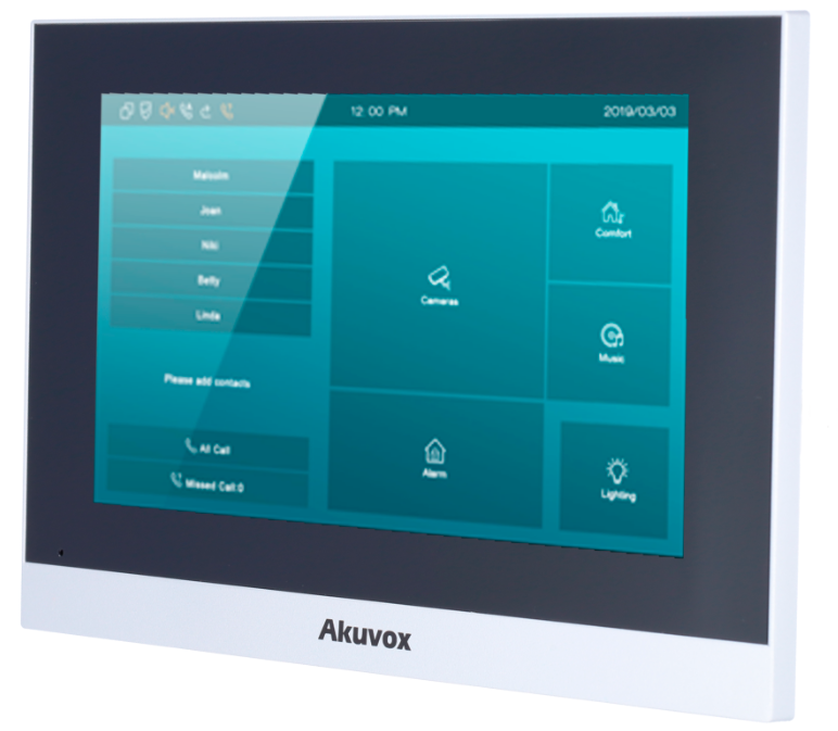 02 - Akuvox Wiring 2 wire installation – Visiotech