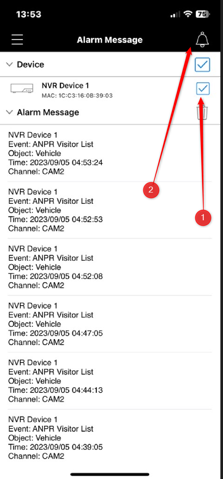 Notificaciones por P2P con Grabador y cámara LPR de Milesight – Visiotech