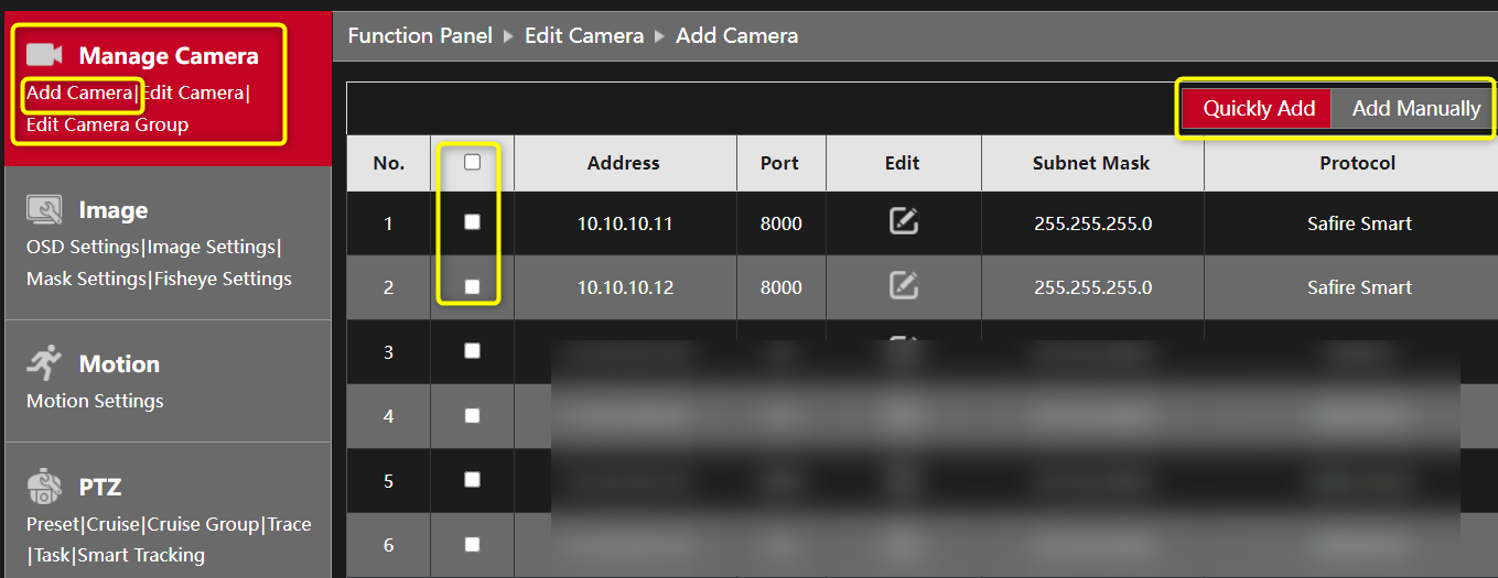 Tech Training Safire Smart - Installation NVR B2 – Visiotech