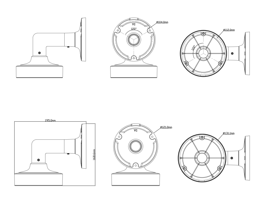 Safire Smart - SF-WALLBRACKET-0409 – Visiotech