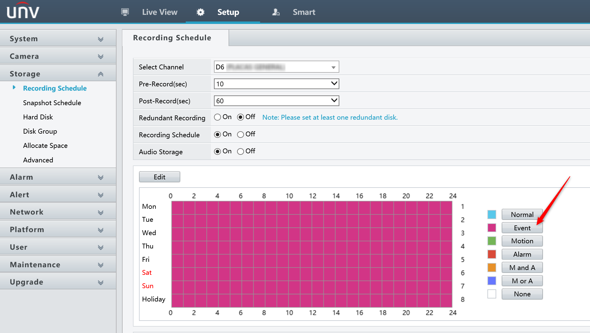 Configuración de UMD (Ultra Motion Detection) en Uniview – Visiotech