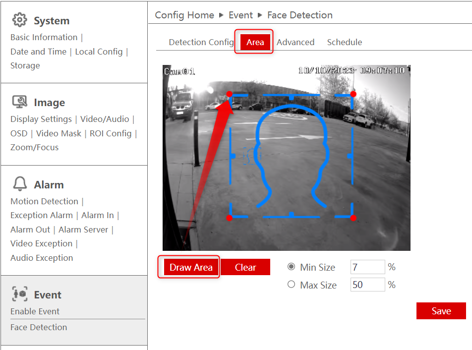 Safire Smart - Missing Smart options Face detection, Smart Events, or ...