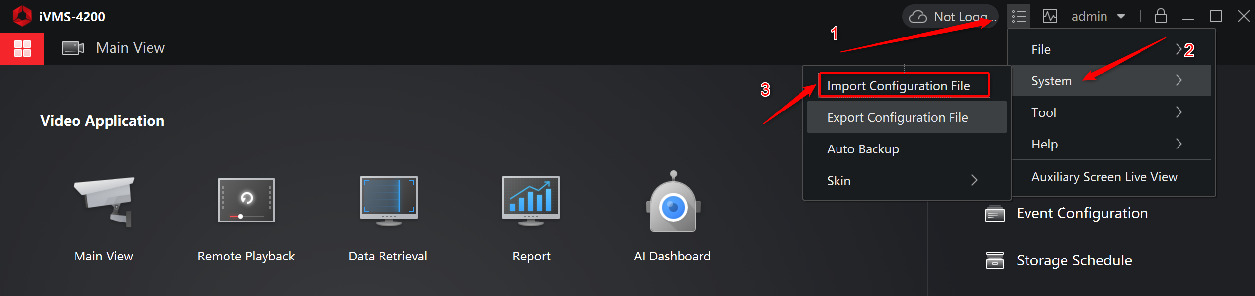 Exportar e importar backup del software iVMS-4200 de Hikvision – Visiotech