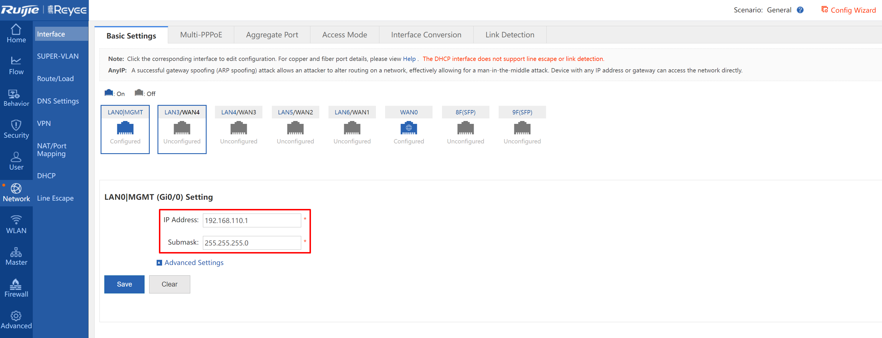 Configuración Puertos L2 en Routers Ruijie Enterprise – Visiotech