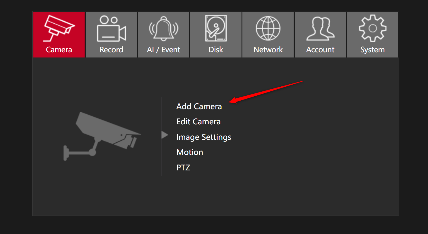 Safire Smart - Adding cameras – Visiotech