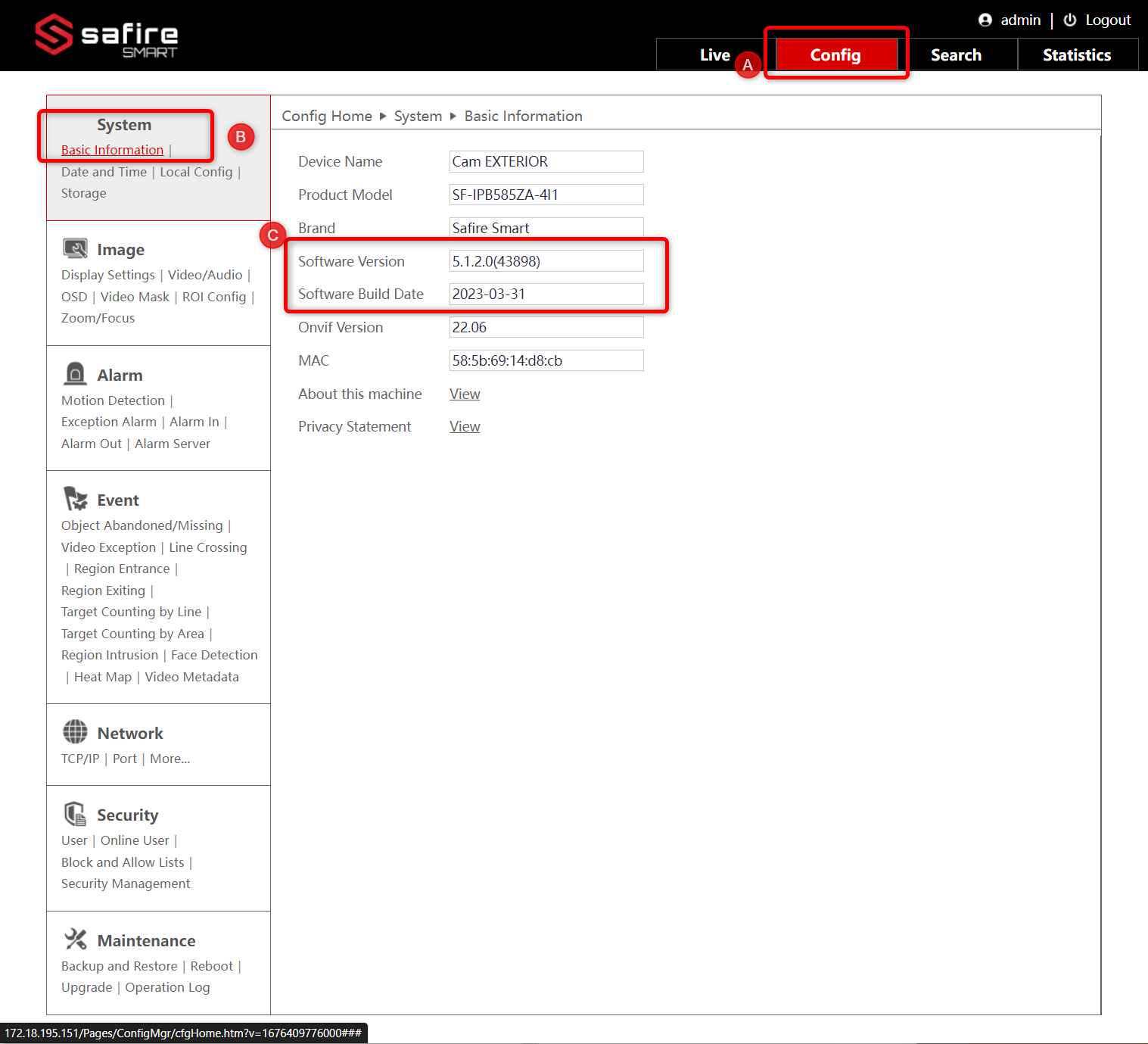 Safire Smart - Frimware Upgrade IP camera – Visiotech