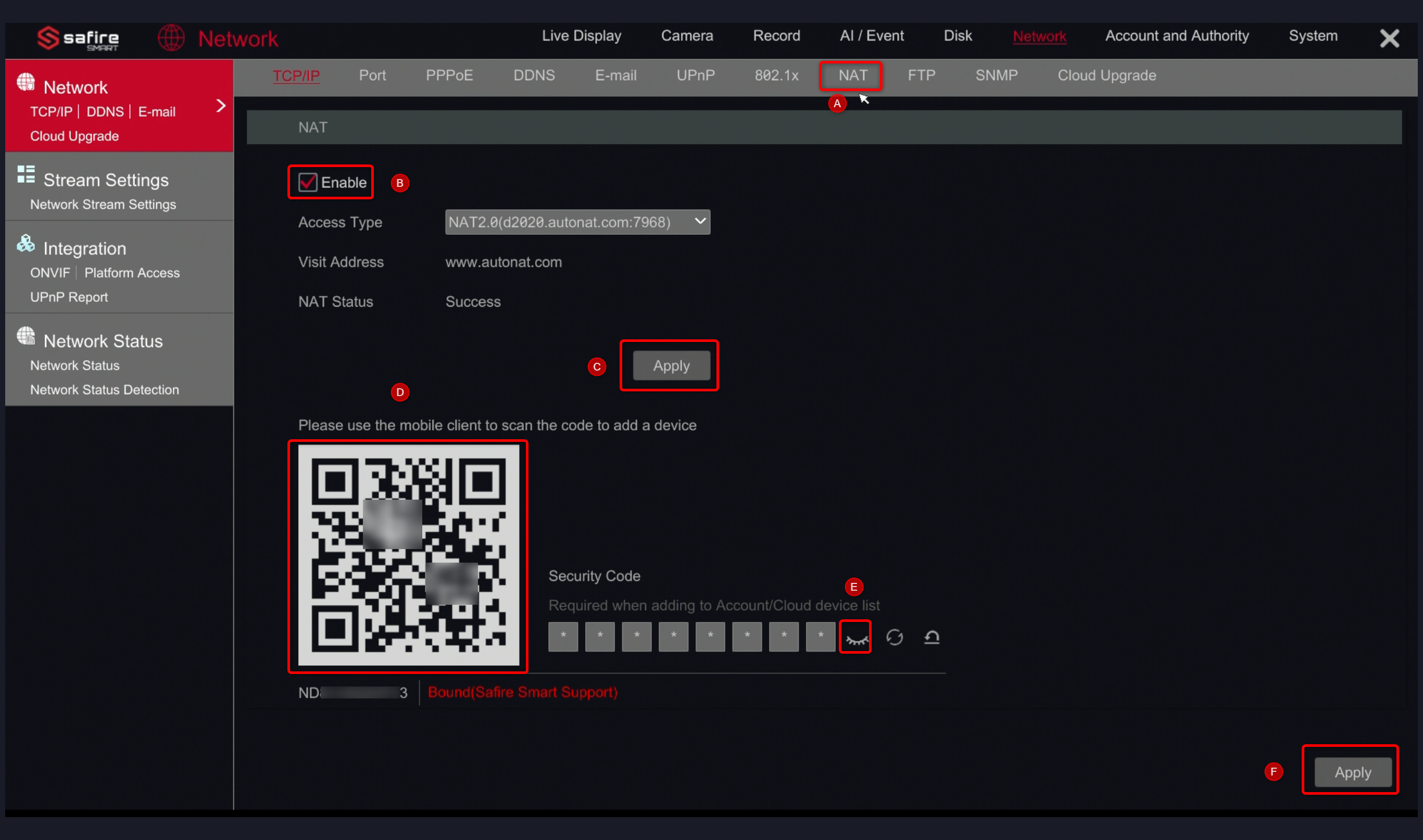 Safire Smart - basic course - preparing NVR to connect to mobile app ...