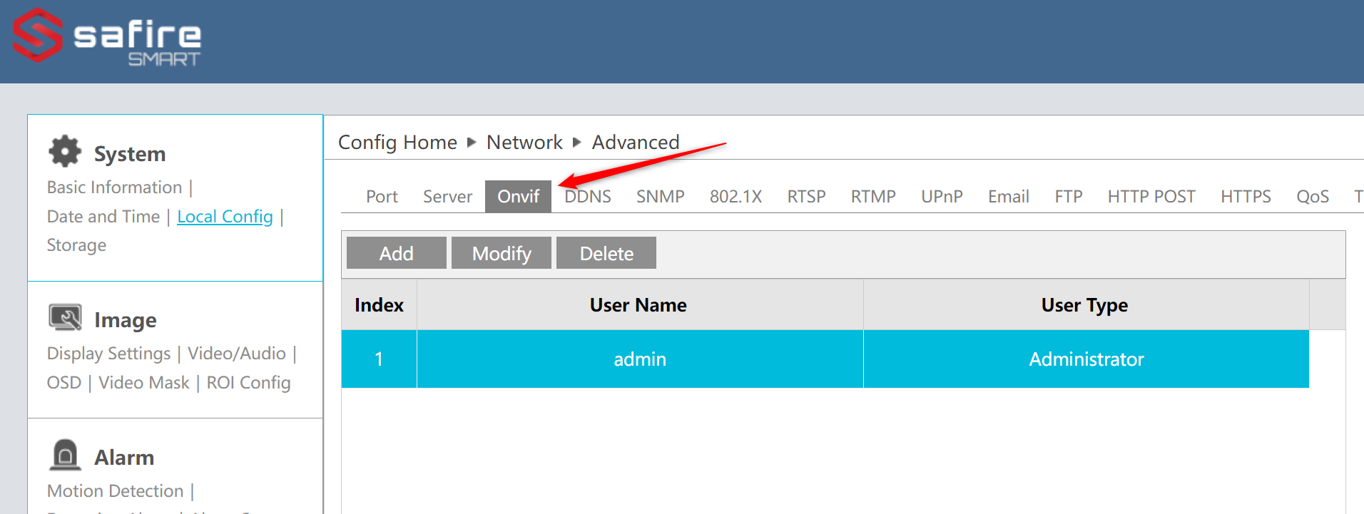 Safire Smart - RTSP – Visiotech
