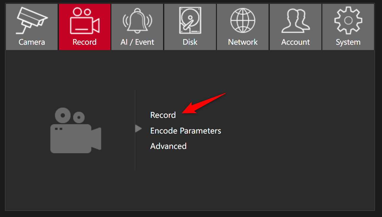 Safire Smart - Recording schedule – Visiotech Safire Smart - Recording schedule – Visiotech