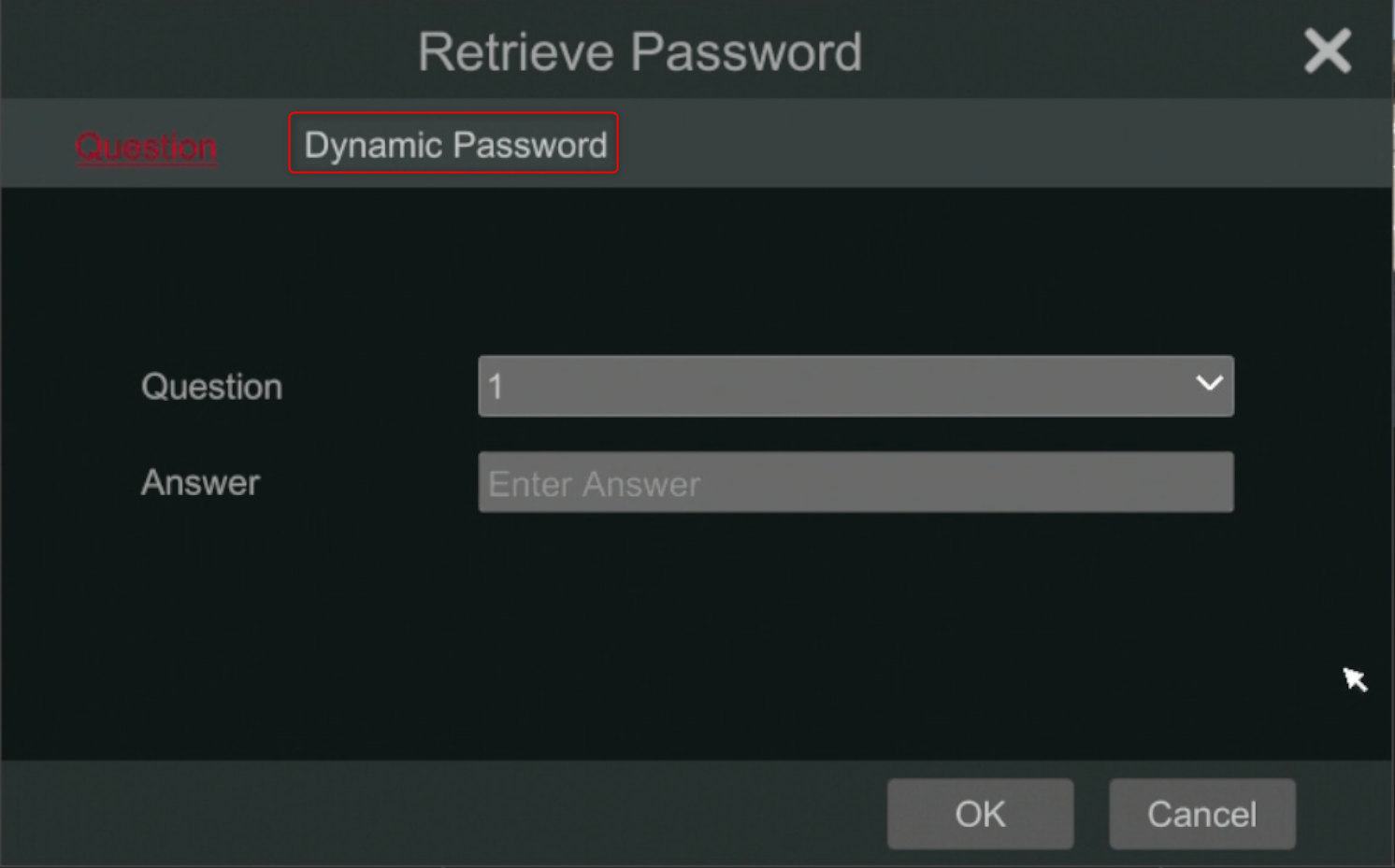 Safire Smart - NVR / XVR password reset – Visiotech