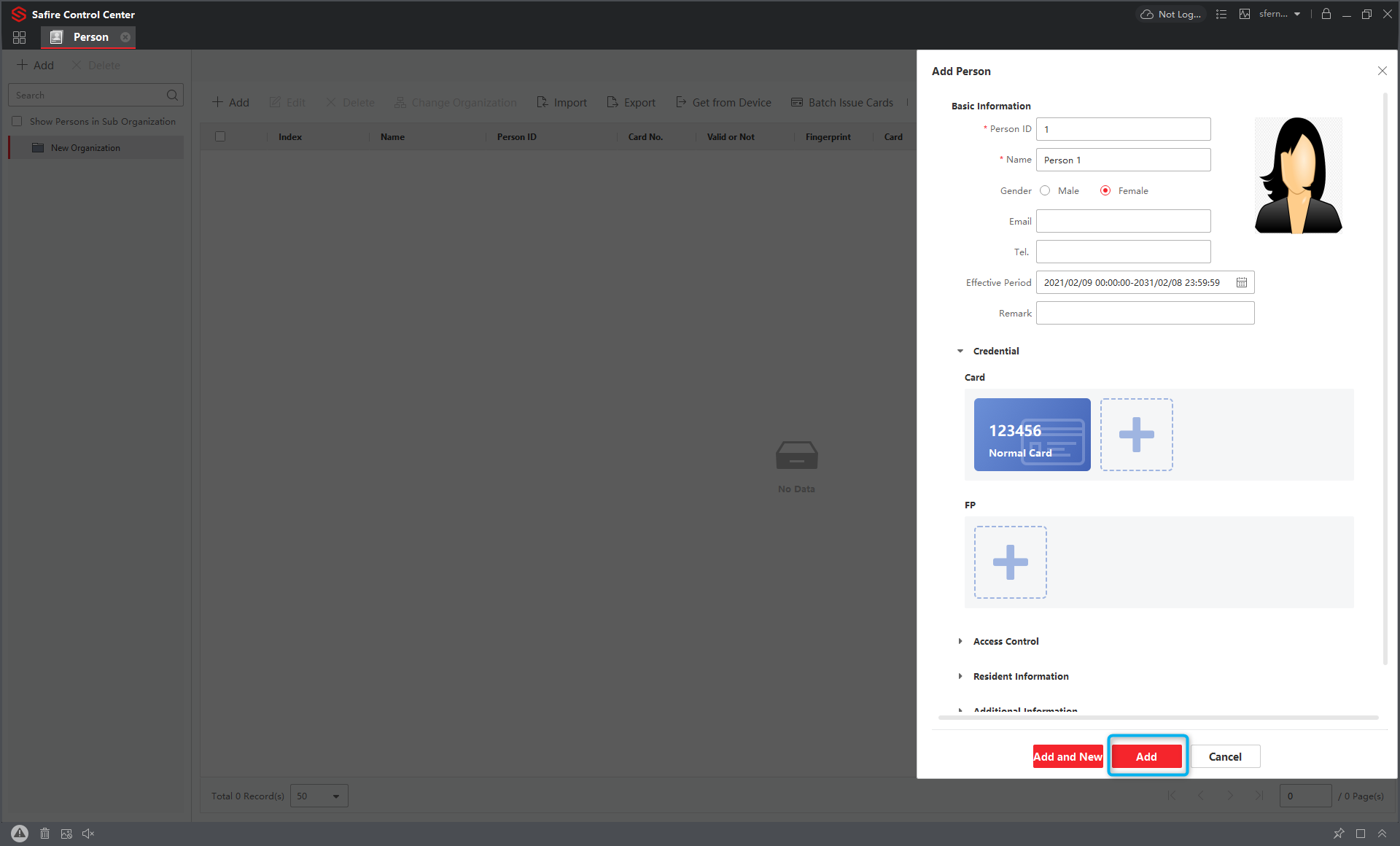 Add multiple users on SAFIRE access controls using SAFIRE CONTROL CENTER – Visiotech