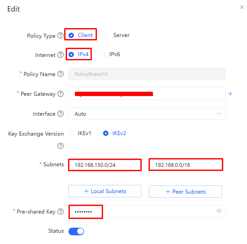 VPN IPSec entre varios sites con routers Reyee – Visiotech