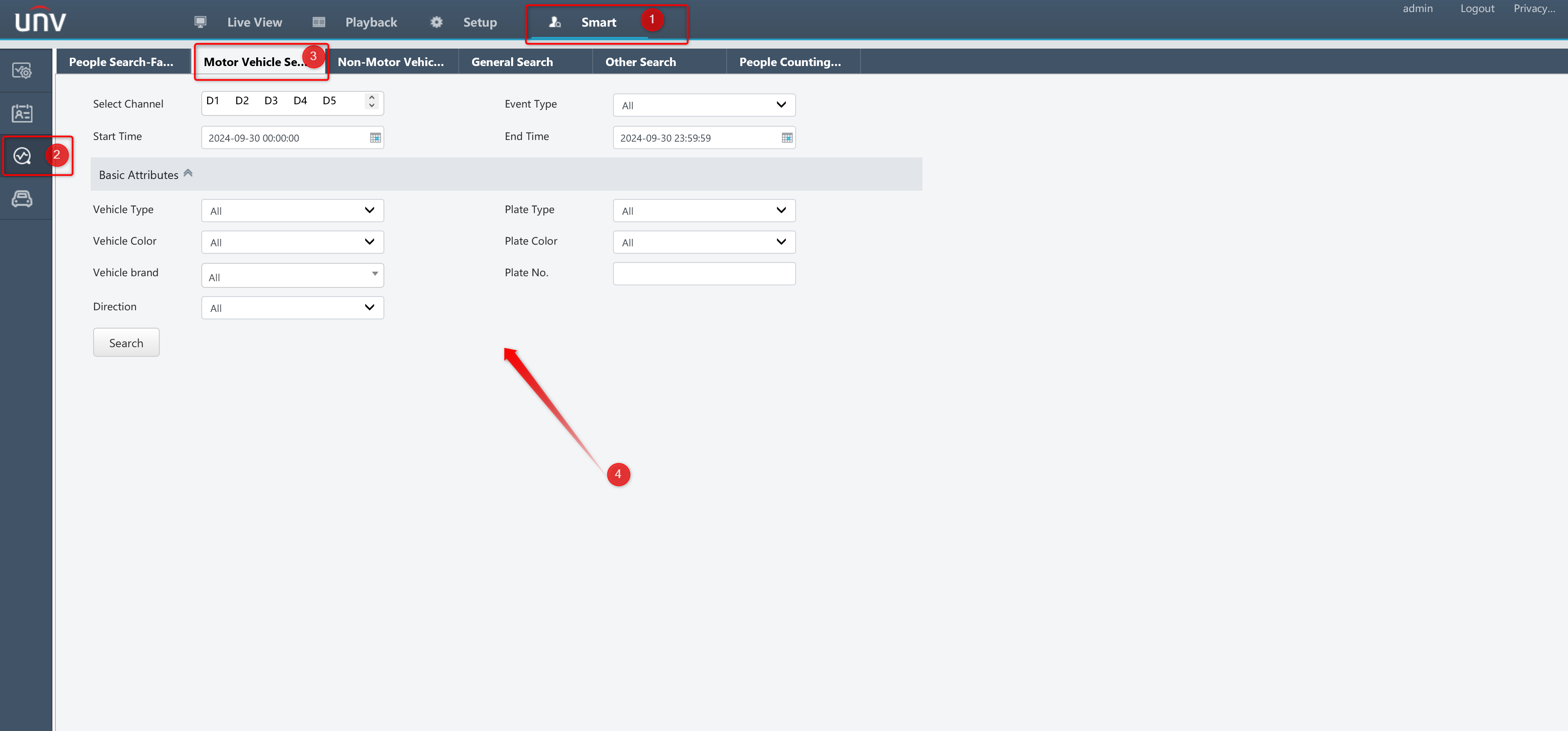 Gestión de LPR Cámaras Uniview con grabador uniview y programa de PC ...