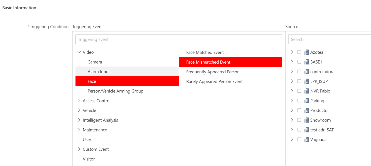 Configuración de reconocimiento facial en Hik Central Profesional de ...