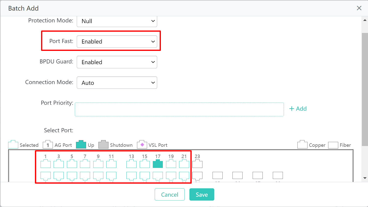Configuração de Anel com RSTP - Switch Root Bridge Ruijie + Switches X ...
