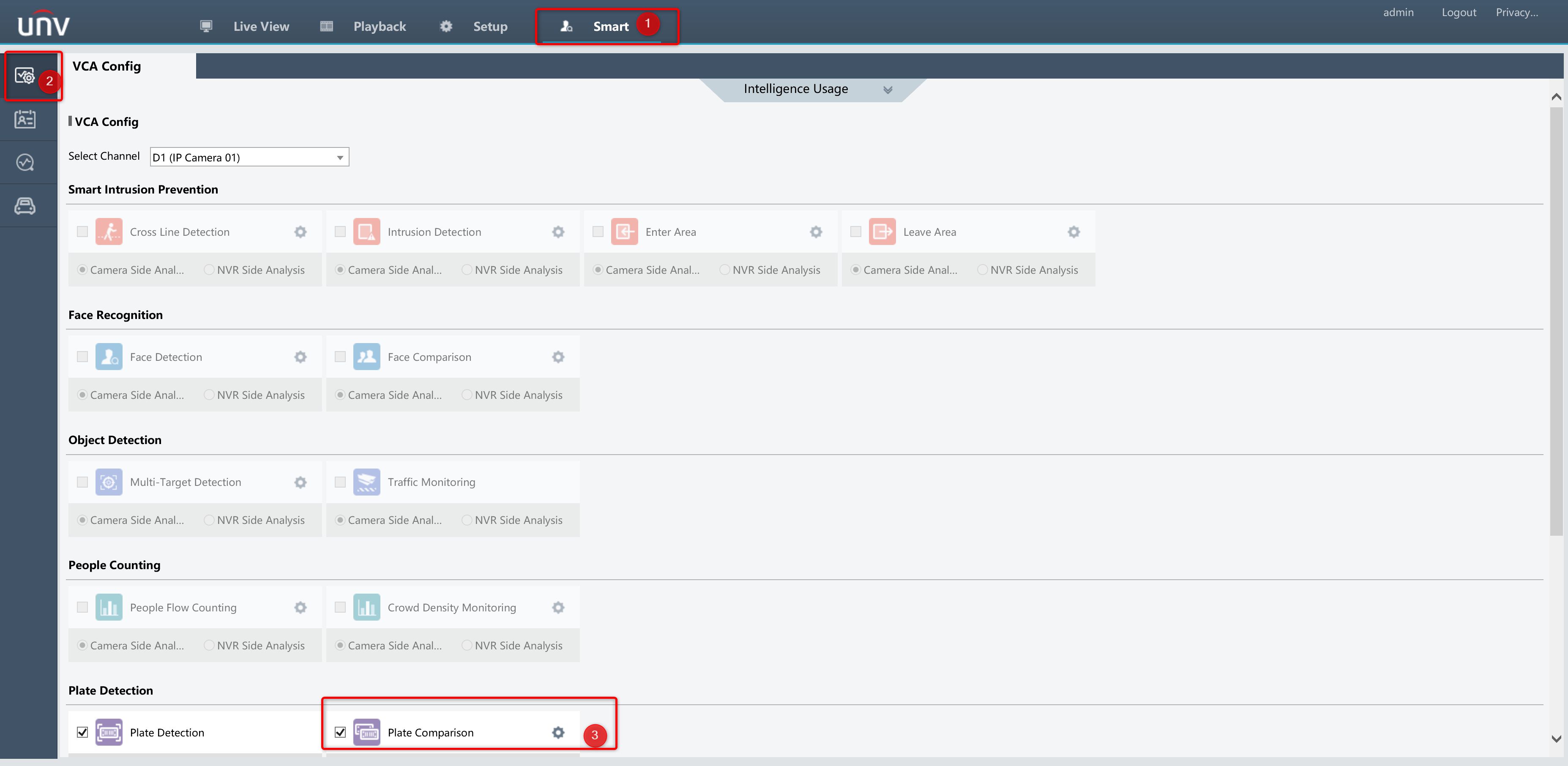 Uniview LPR camera configuration – Visiotech