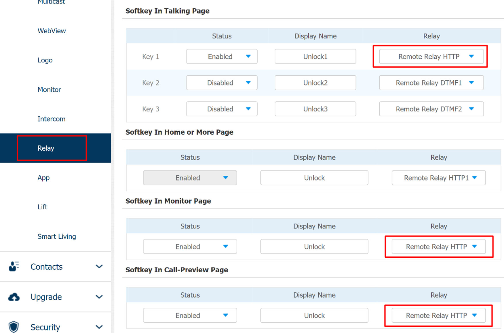 Local configuration of Akuvox equipment to work without internet ...