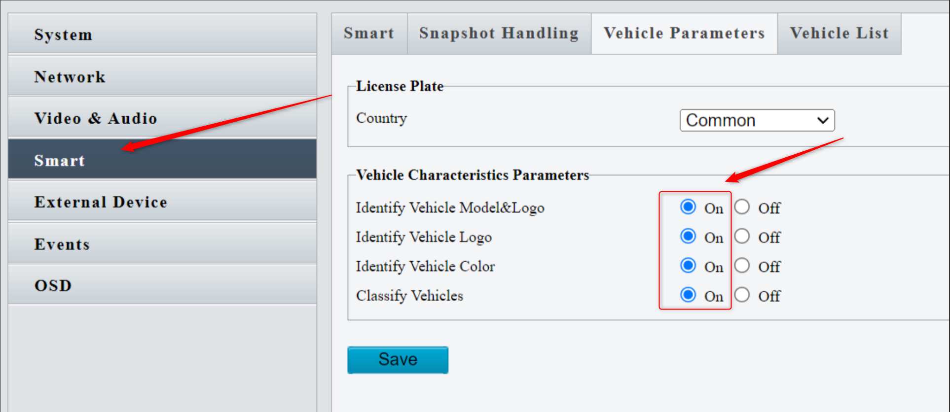 Uniview LPR camera configuration – Visiotech