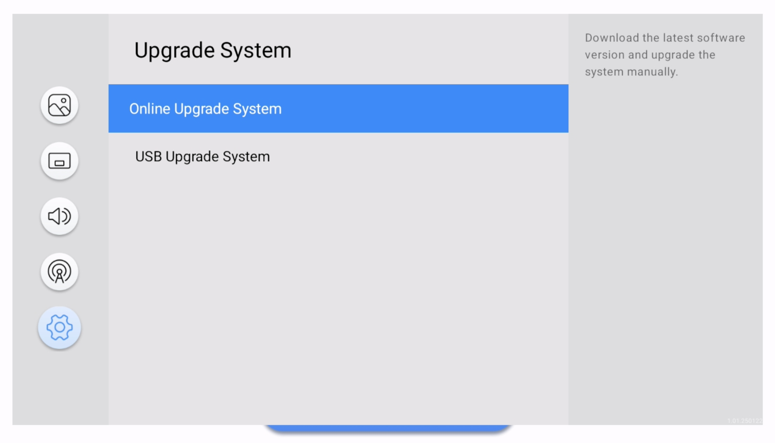 O Monitor Safire Ds60 Não Tem A Opção 