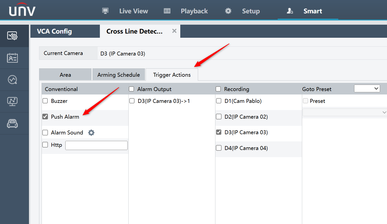 Notificaciones push en aplicación UNV-Link User Uniview – Visiotech