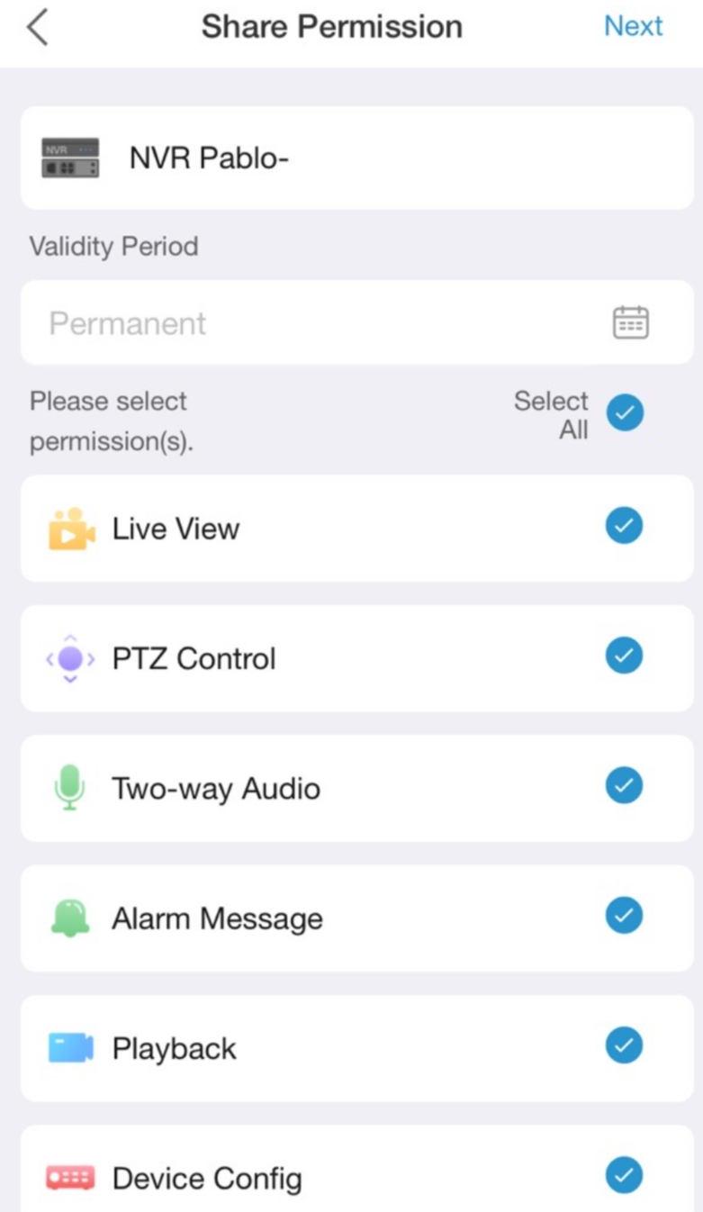 Sharing Uniview devices to other users via P2P – Visiotech