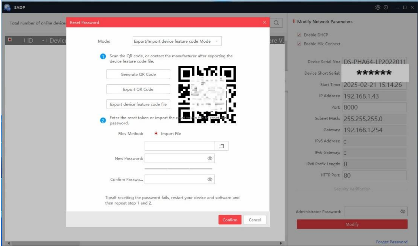 Resetting Hikvision device passwords with Hik Partner PRO – Visiotech