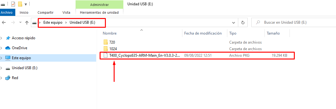 Cómo actualizar el firmware de los Cyclops, ARES y VIDAR – Visiotech
