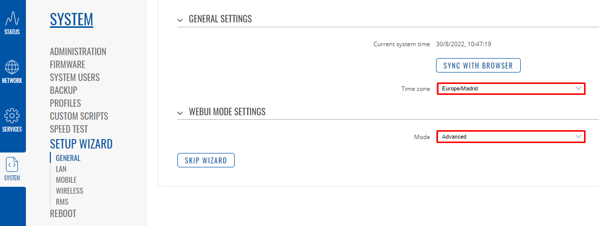 Configuraración dos WAN con Failover en Routers Teltonika – Visiotech