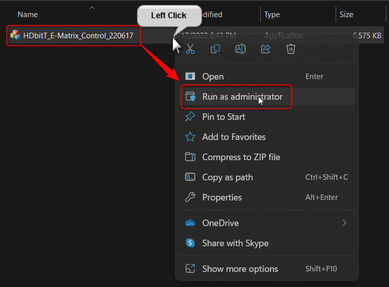 HDMI-MATRIX-PRO-4K - Matrix Controler cambiar la dirección IP – Visiotech