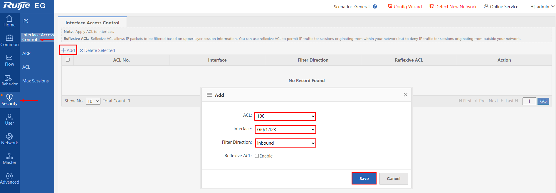 Creación de VLANs y Bloqueo de Tráfico Inter-VLAN con Router Ruijie – Visiotech