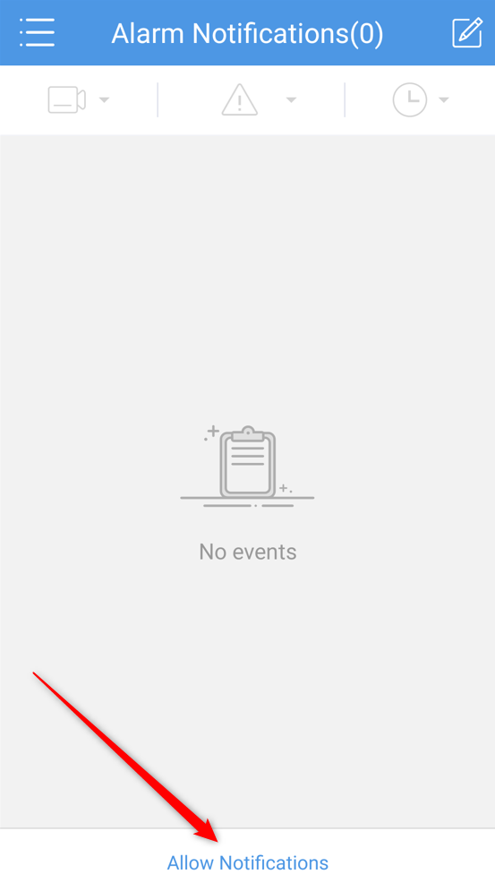 Notificaciones push en aplicación EzView Uniview – Visiotech