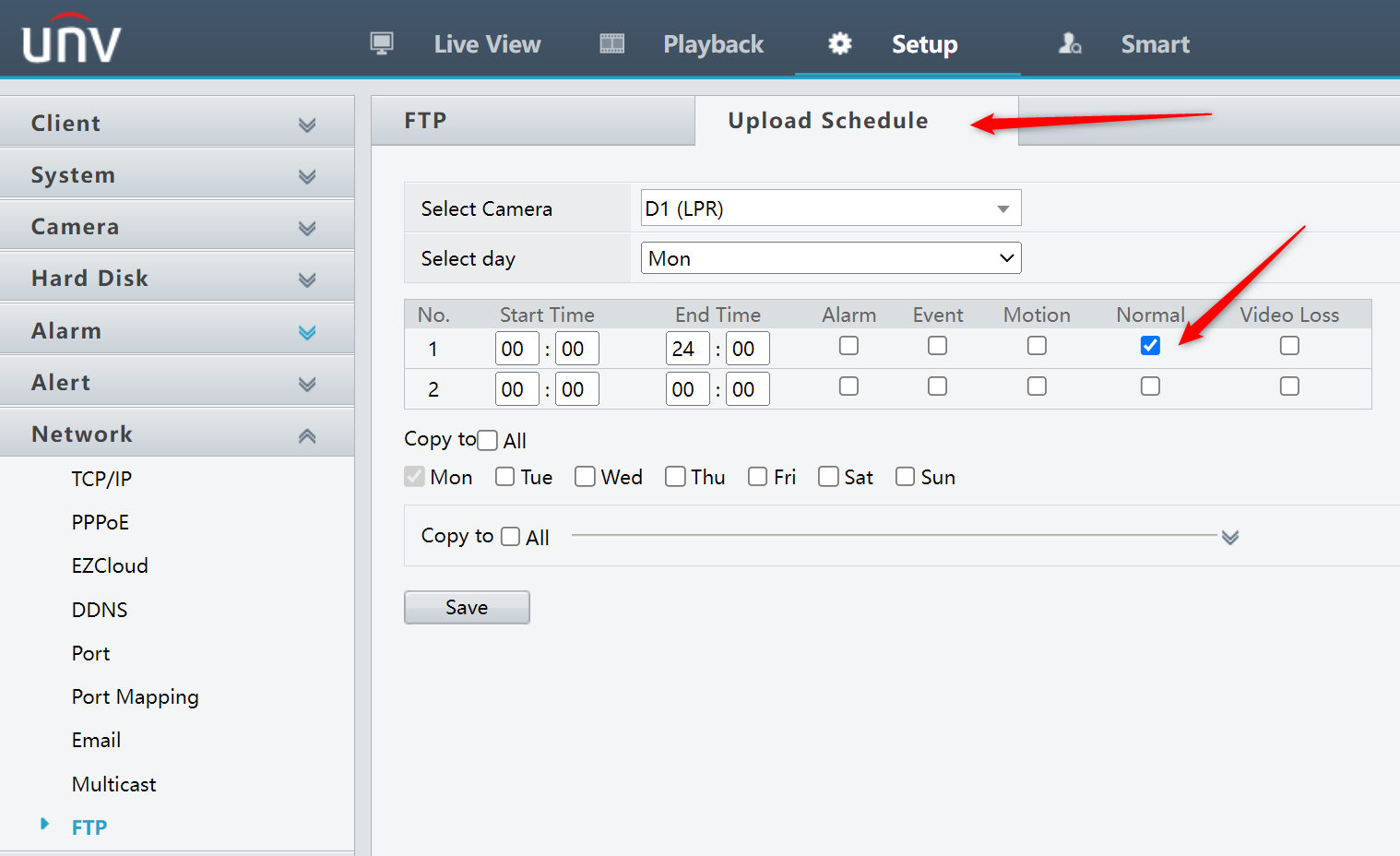 Configuración FTP en grabadores UNIVIEW – Visiotech