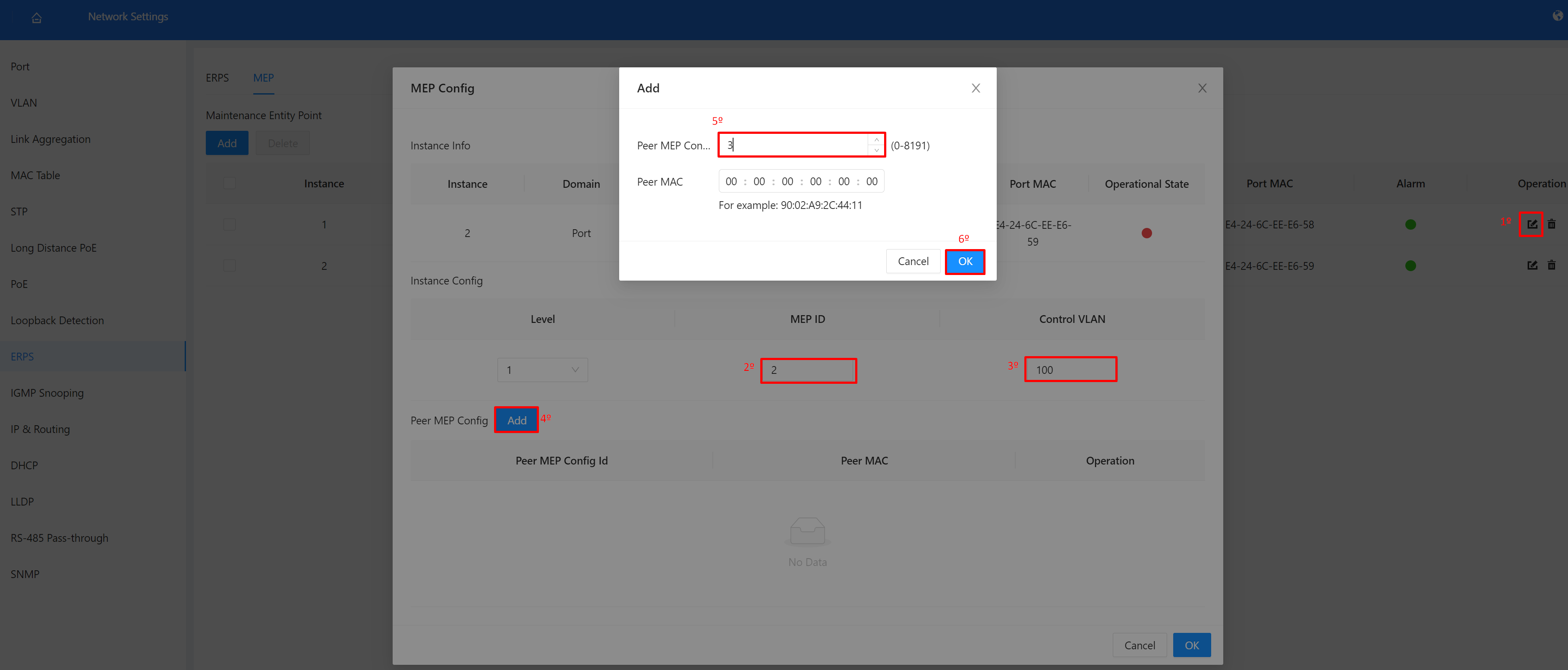 Configuración en Anillo con ERPS - Switches X-Security – Visiotech