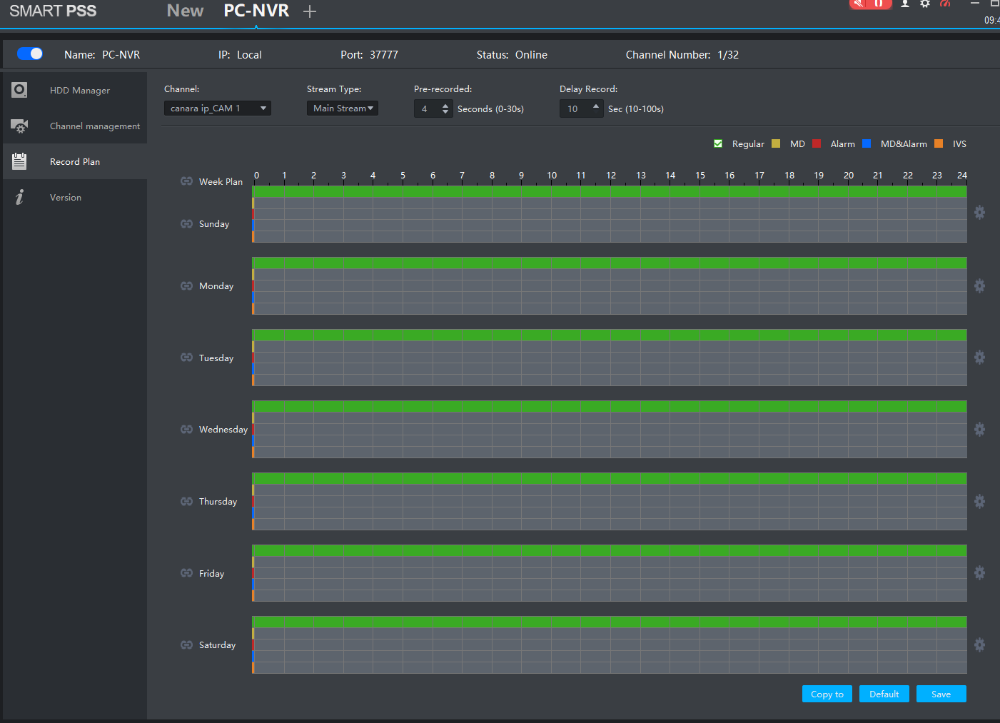 Configuración del PC-NVR en Smart-PSS – Visiotech