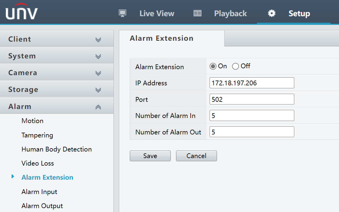 Configuración módulo de relé ADAM con NVR Uniview – Visiotech