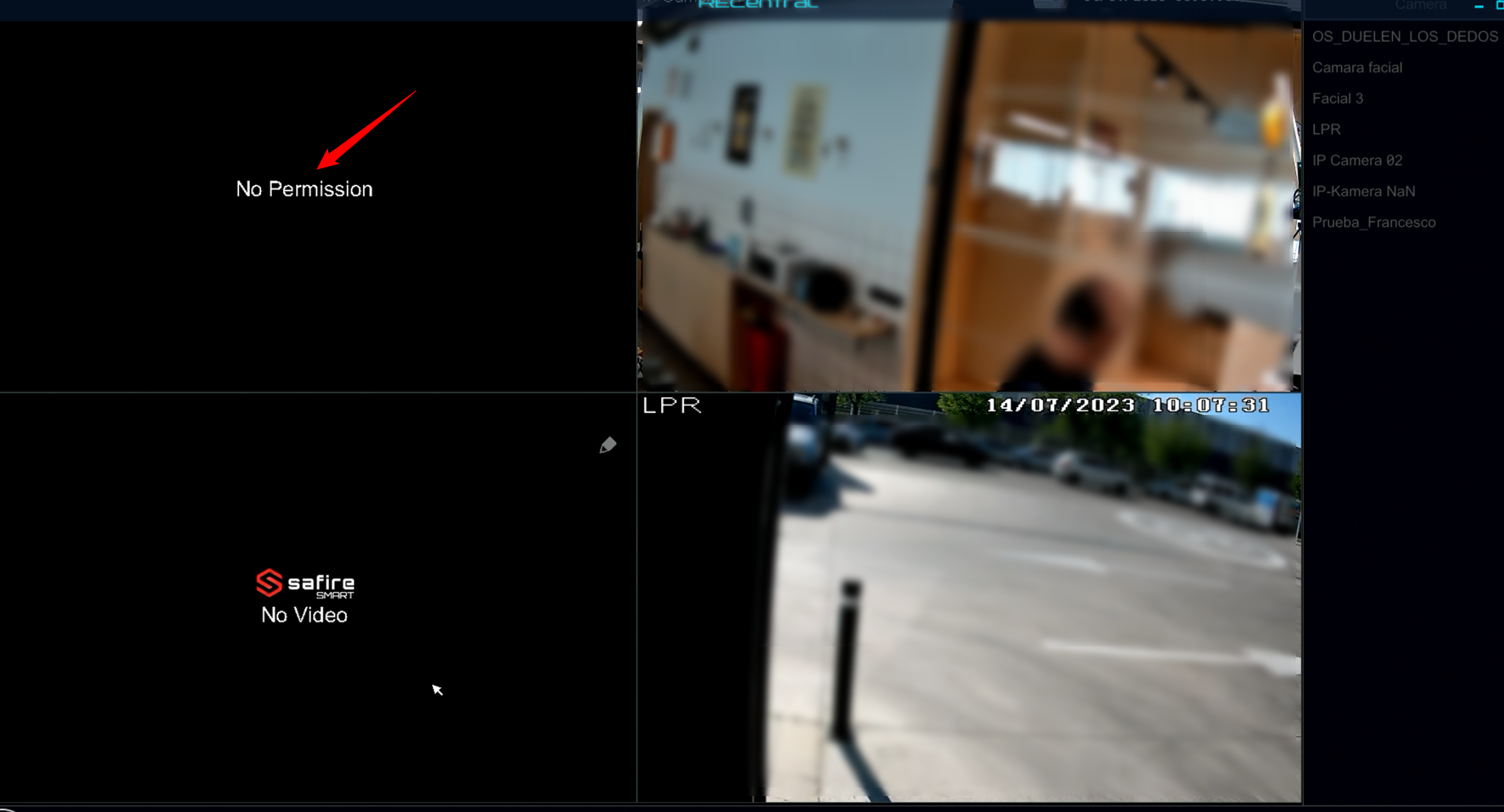 Quitar canal de la visualización del monitor HDMI/VGA en Safire Smart ...