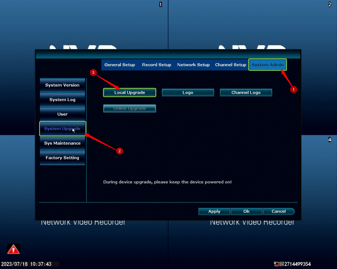 NIVIAN - ACTUALIZAR FIRMWARE KITS CCTV WIFI - NUEVA INTERFAZ DE USUARIO ...