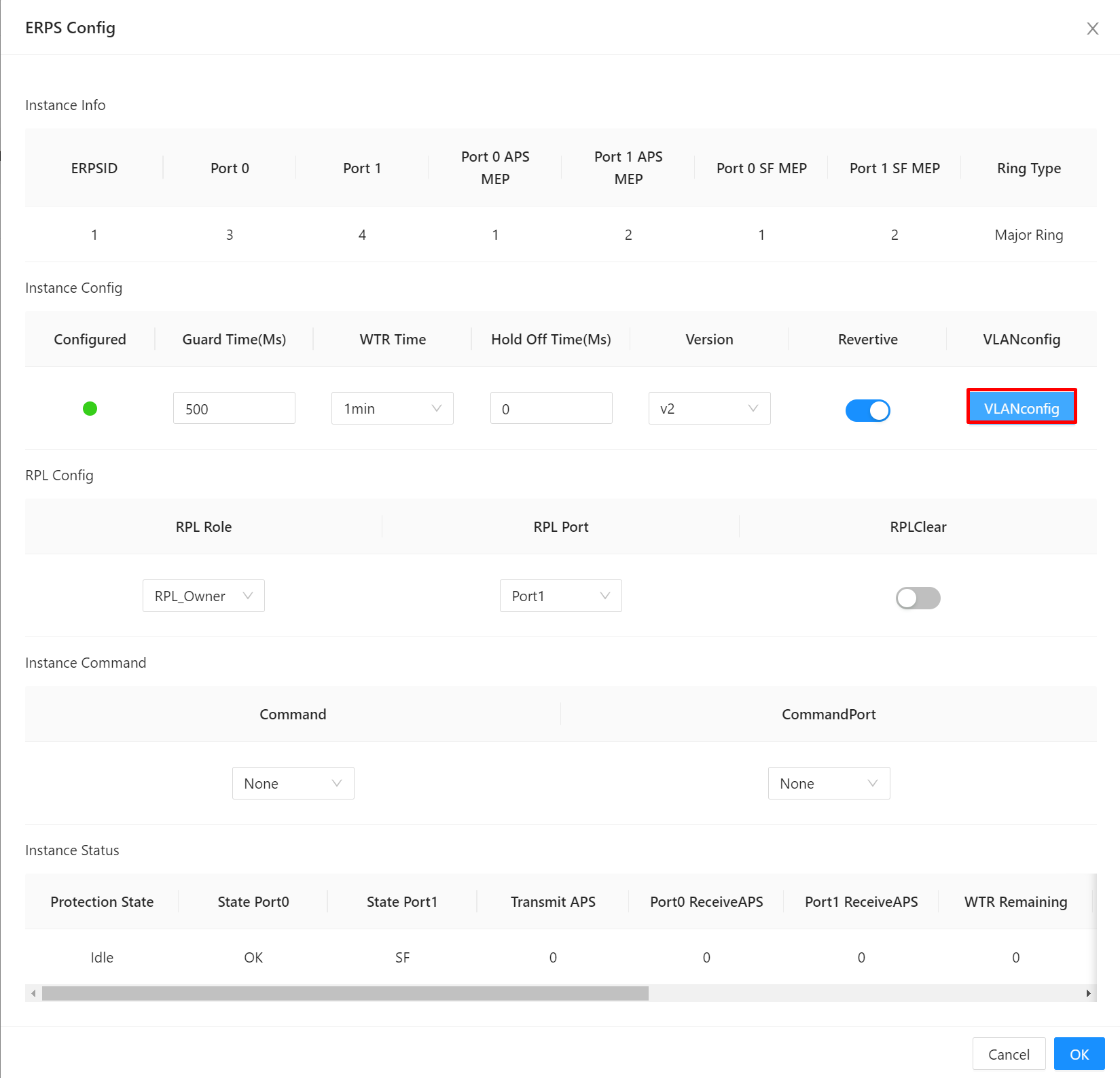 Configuración en Anillo con ERPS - Switches X-Security y Ruijie – Visiotech